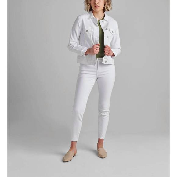 Jag Jeans | Jackets & Coats | New Jag Kiara Denim Jacket In White ...